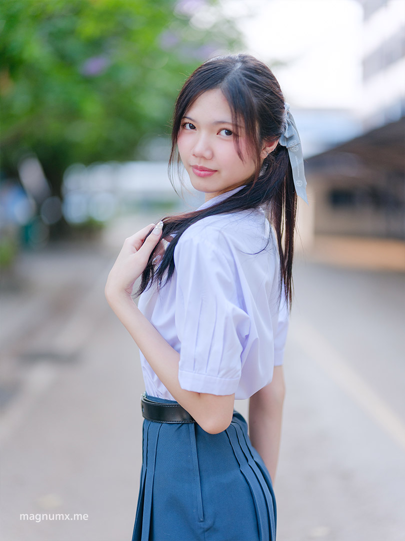 รีวิวถ่ายรูปพอร์ตนักเรียนช่วงซัมเมอร์ โรงเรียนอุดรพิทยานุกูล พี่แม็กนั่ม