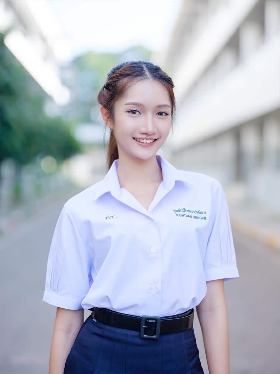 ถ่ายแบบแฟชั่นชุดนักเรียน PANITHAN อีกหนึ่งผลงานจากพี่แม็กนั่ม | พี่แม็กนั่ม
