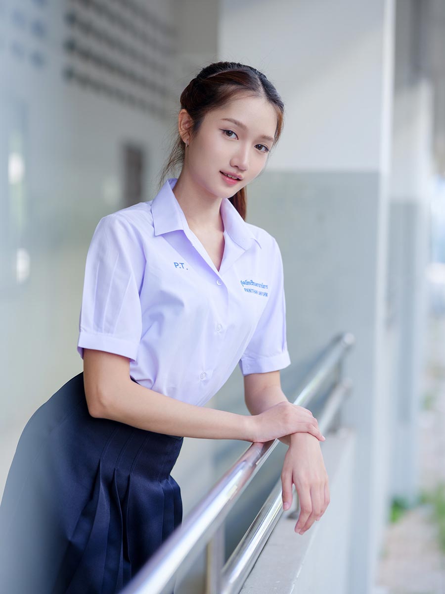 ถ่ายรูปน้องไอติม กับแบรนด์ชุดนักเรียน Panithan | พี่แม็กนั่ม